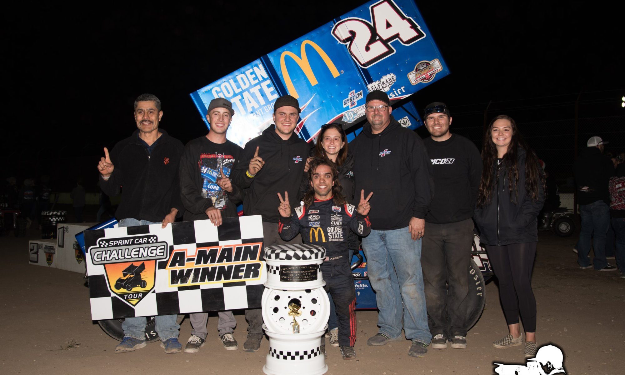 Rico Abreu caps 2019 sprint car season with Tribute to Gary Patterson ...