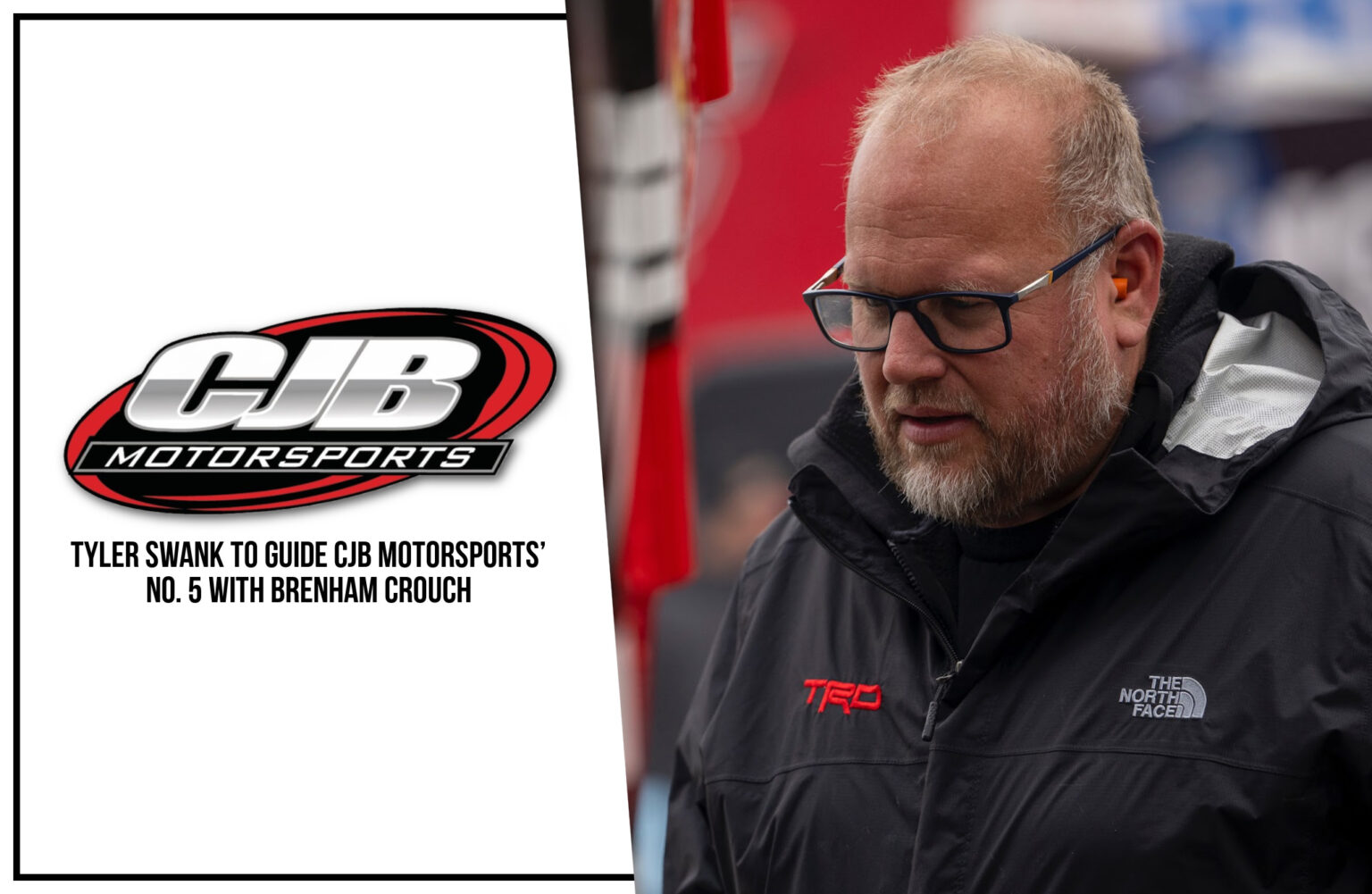 Tyler Swank to guide CJB Motorsports’ No. 5 with Brenham Crouch in 2026 ...